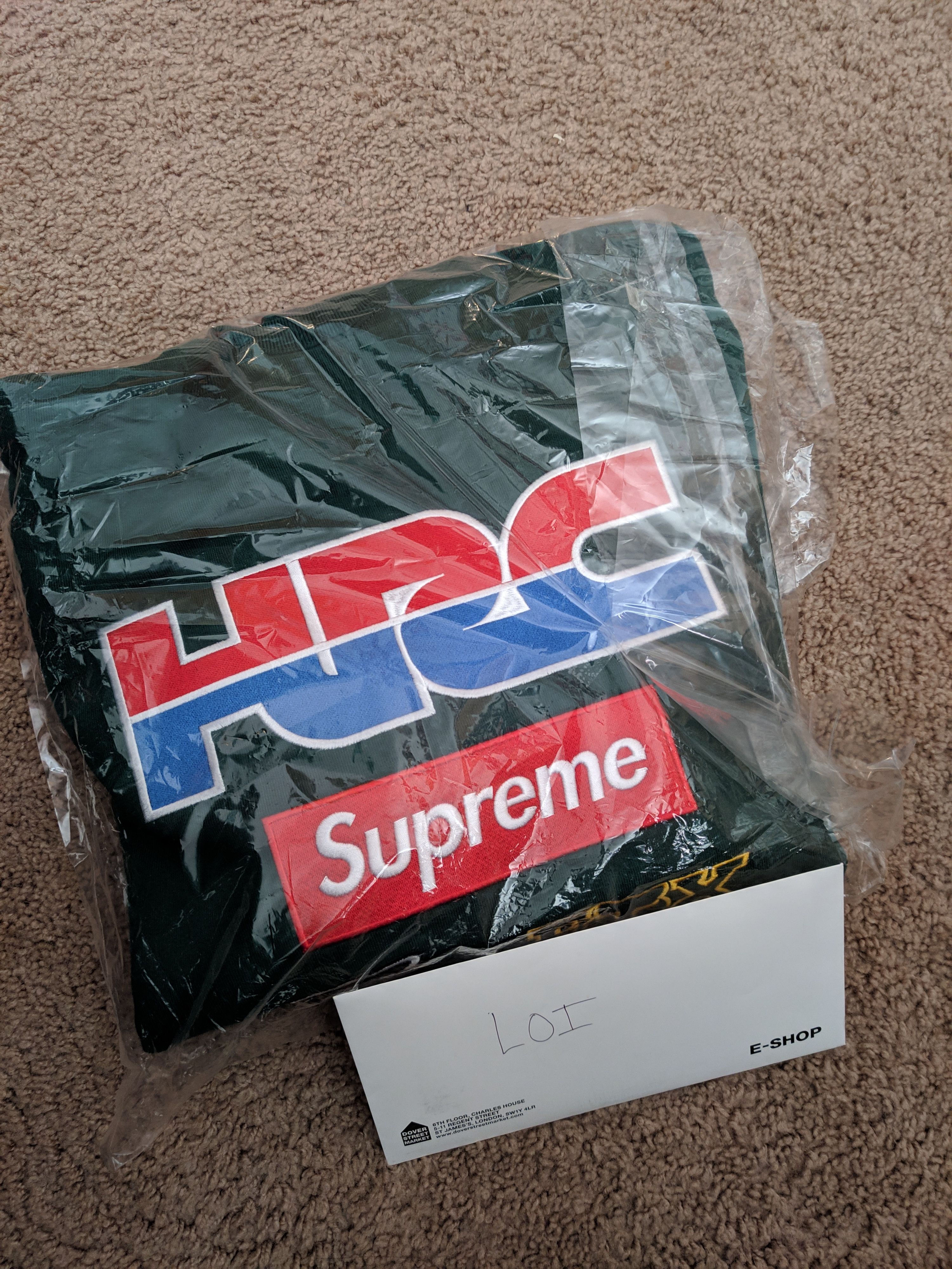 Supreme Supreme HRC Crewneck Green Box Logo Size Medium | Grailed