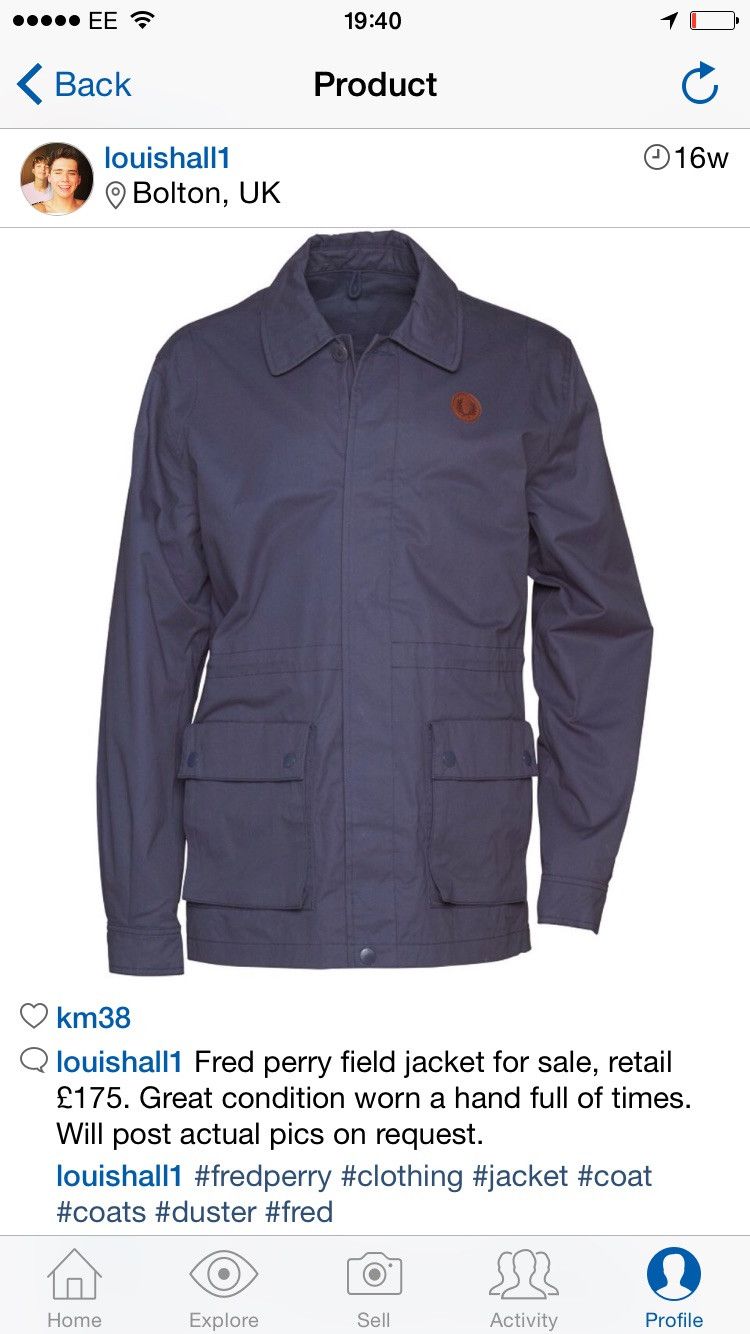 Fred Perry Fred Perry field jacket | Grailed