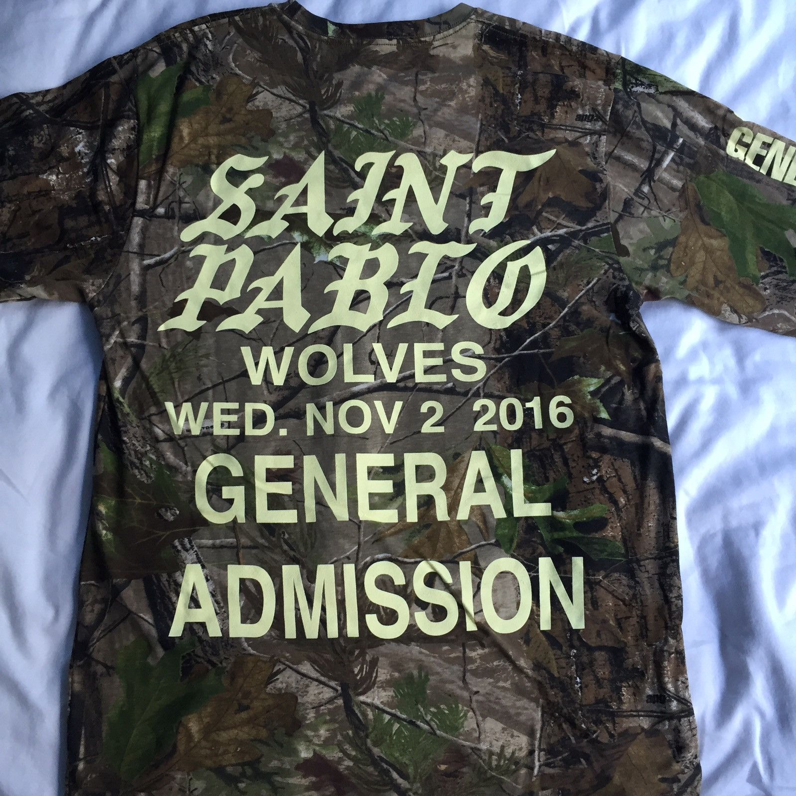 Kanye West Saint Pablo Merch: Forest Camo | Grailed