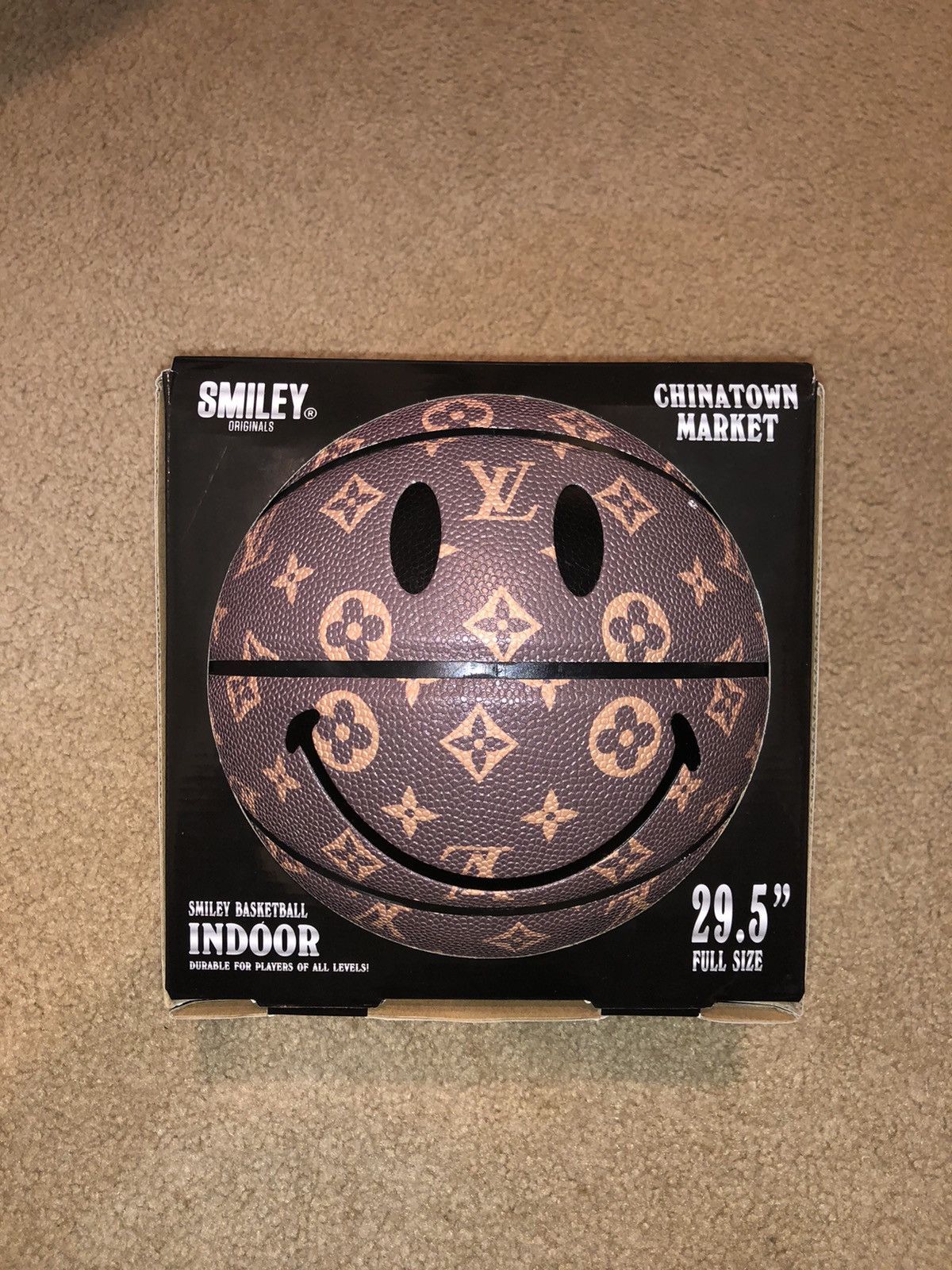 Market Chinatown Market Smily LV Monogram Basketball ComplexCon | Grailed