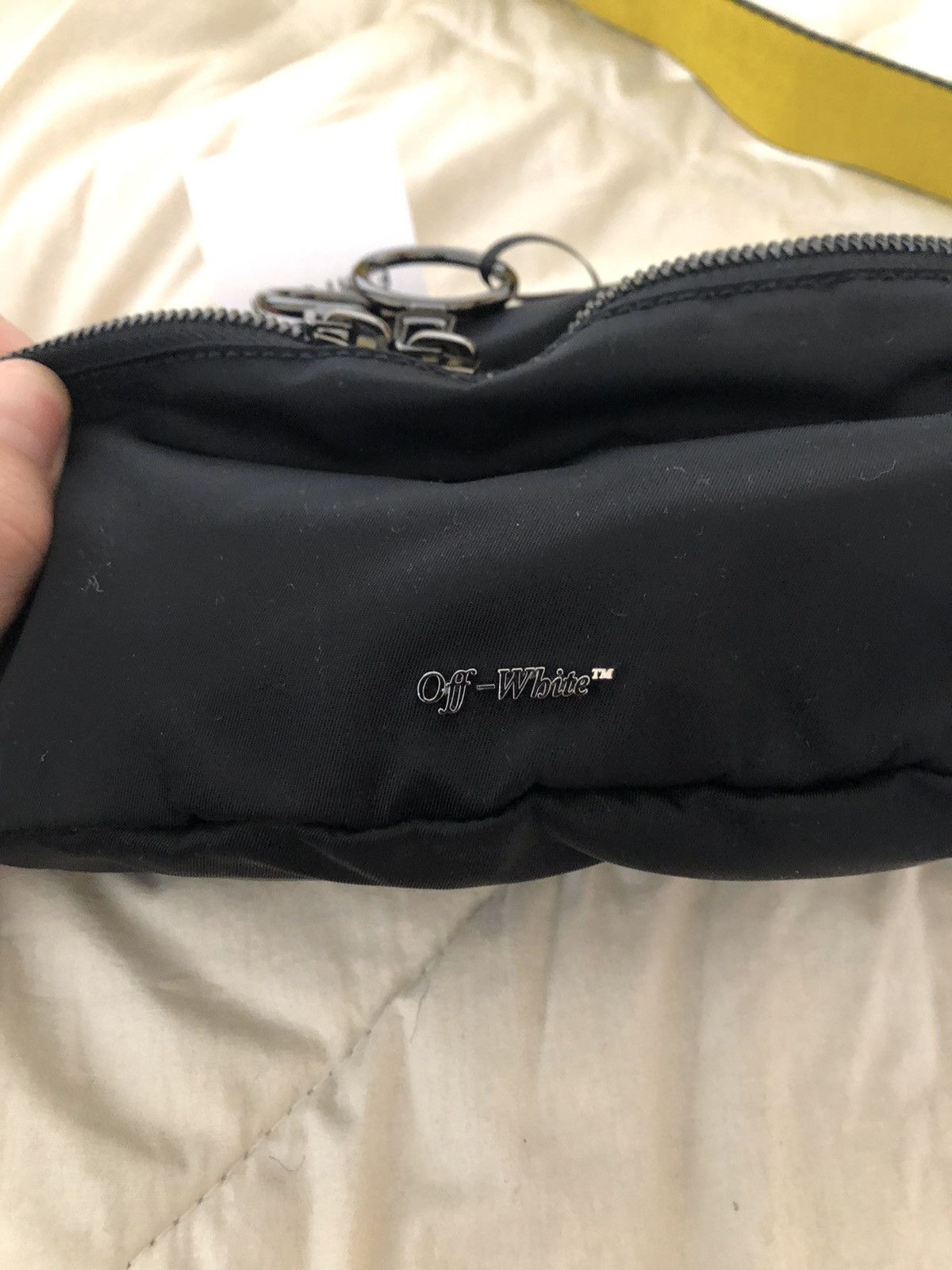 Off-White Off white industrial logo belt bag | Grailed