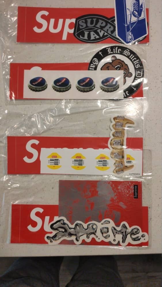 Supreme Supreme Sticker Pack Bundle | Grailed