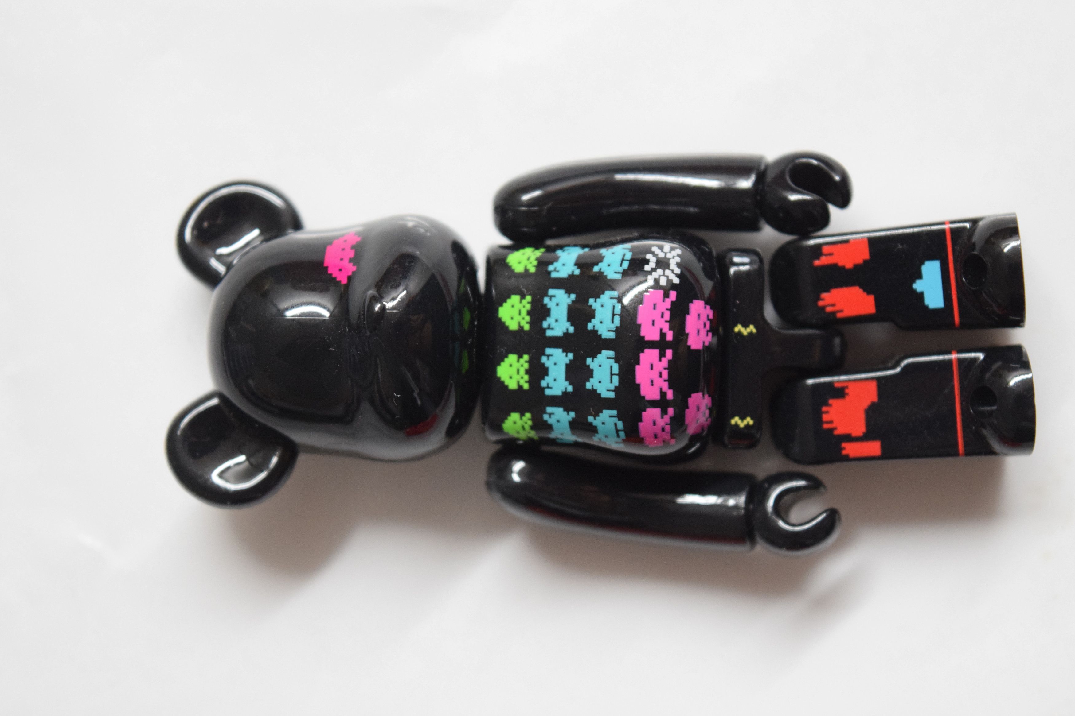 Medicom Bearbrick Bear Brick 100% Space Invaders | Grailed