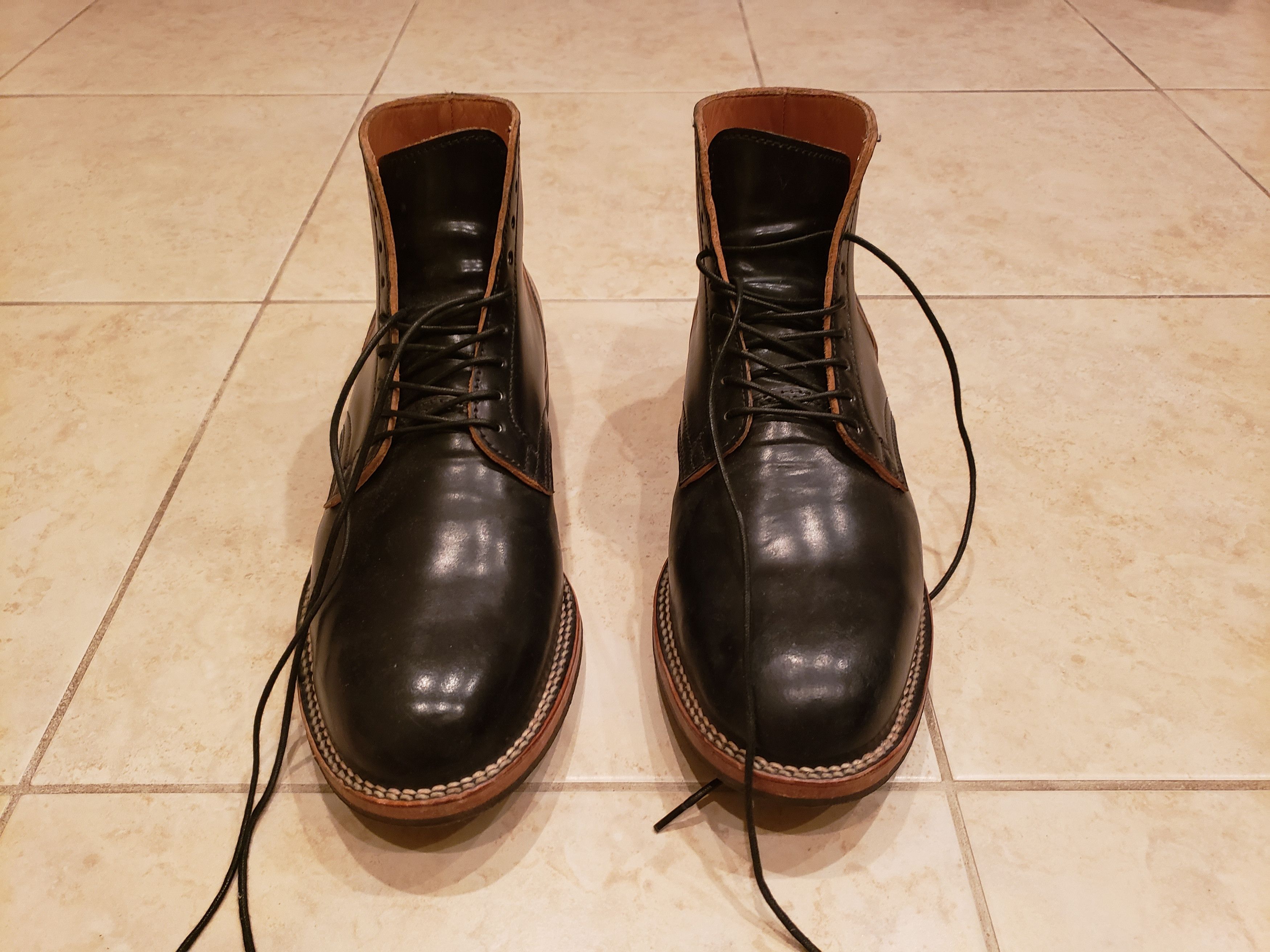 Viberg Service Boot Black Shell Cordovan - 2030 | Grailed