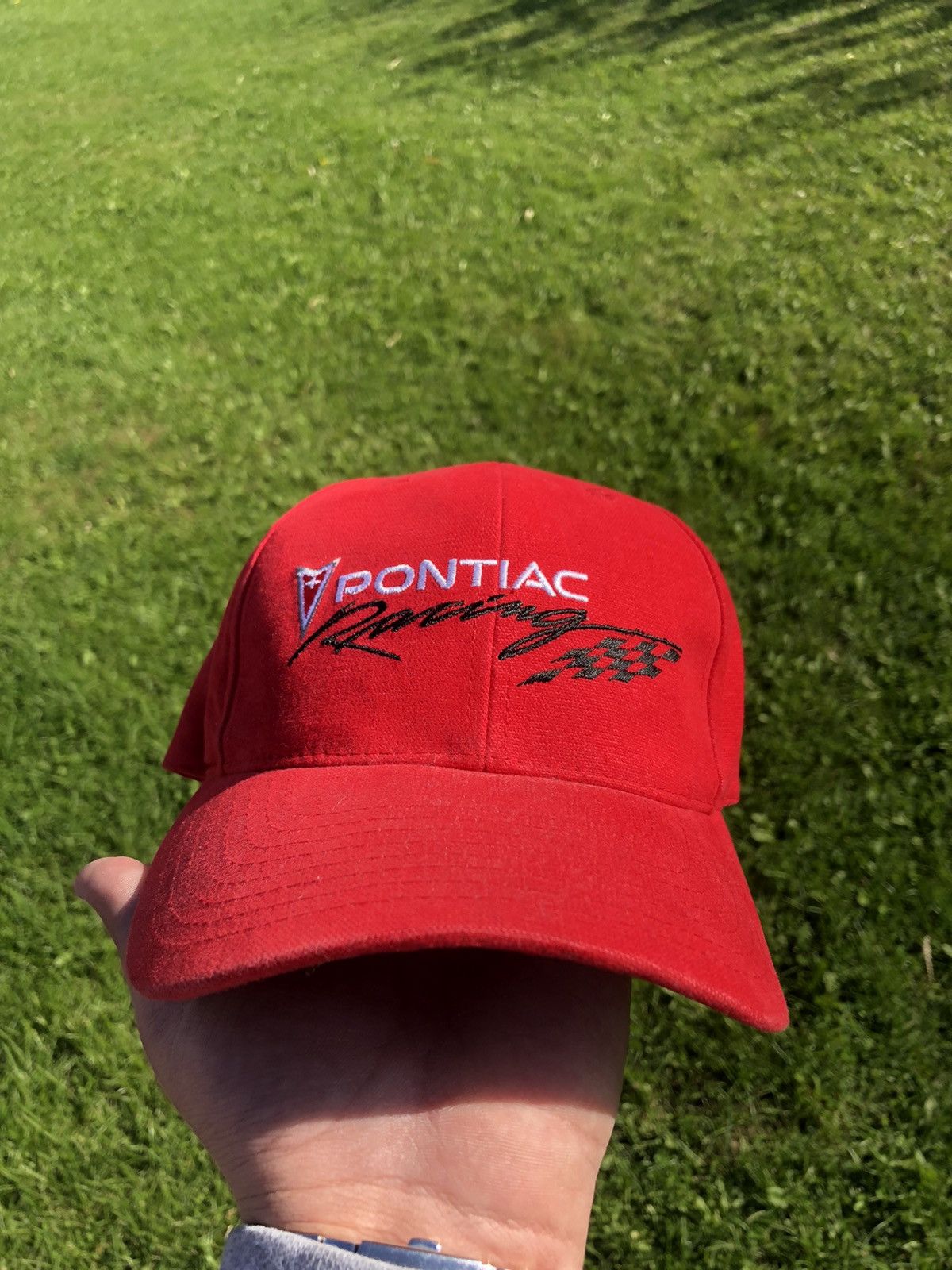 Racing × Tultex × Vintage 90’s Pontiac Racing Embroidered Snapback Hat ...