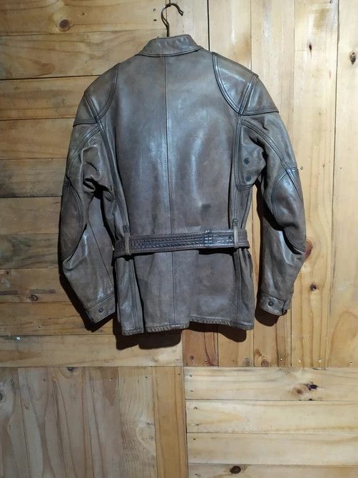 Belstaff BELSTAFF PANTHER 1966 BRAD PITT LEATHER MOTORCYCLE JACKET ...
