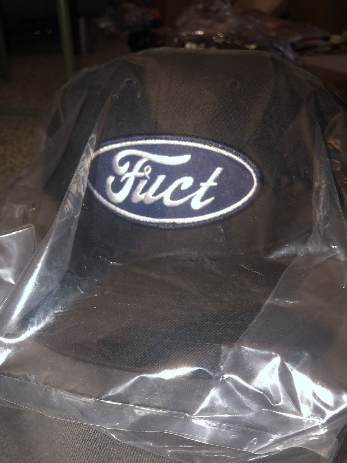 Fuct Fuct Ford logo snapback hat | Grailed