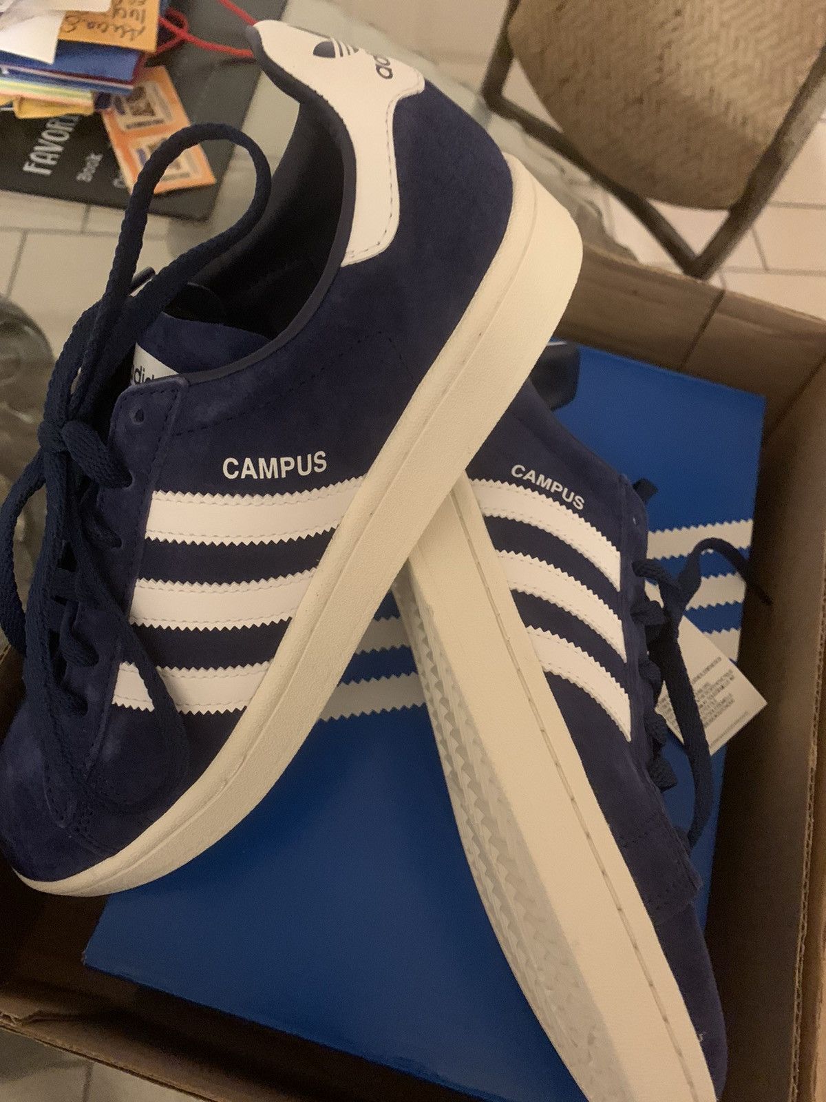 Adidas Campus Adidas Blue | Grailed