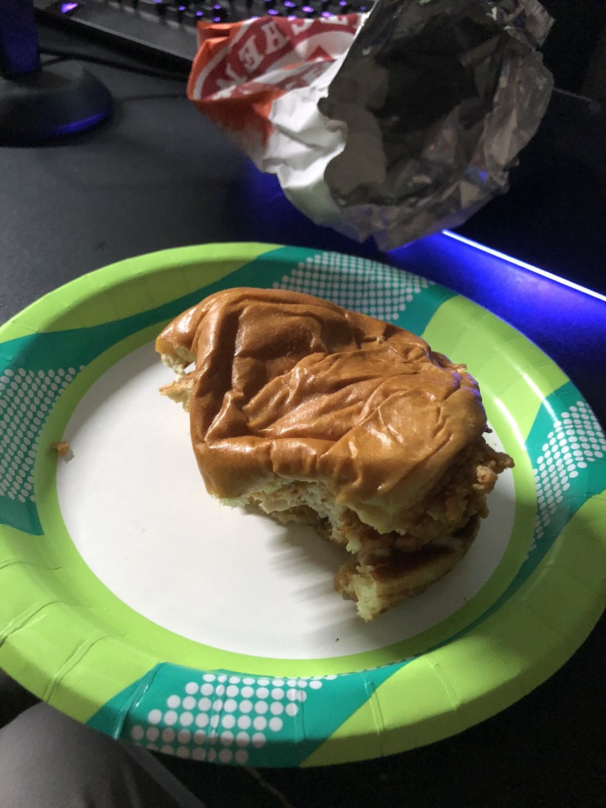 Supreme Popeyes chicken sandwich | Grailed