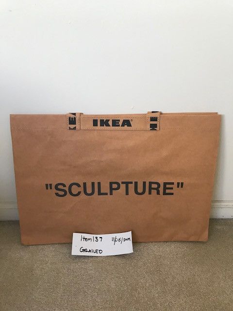 Ikea MARKERAD Shopping bag, large | Grailed