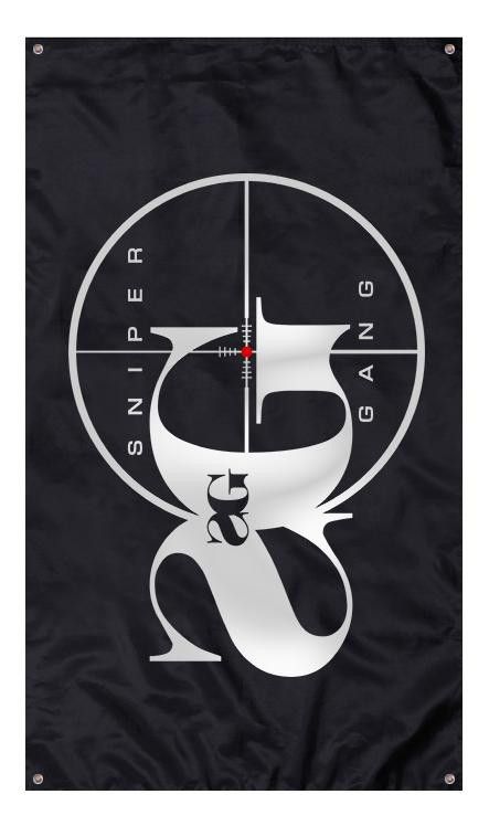 Sniper Gang *RARE* SNIPER GANG FLAG ( 24X36 ) KODAK BLACK | Grailed