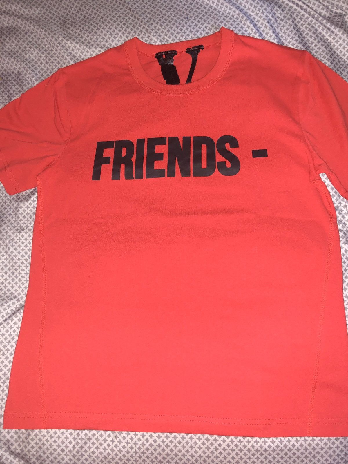 Vlone Vlone Friends Red Tee | Grailed