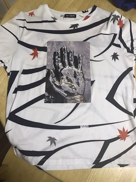 Raf Simons Hand Print Tee | Grailed