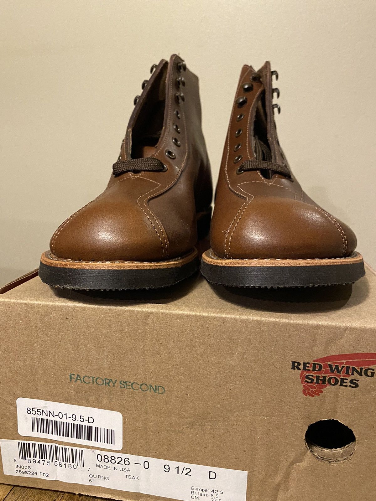 Red Wing Red Wing Heritage 1920’s Outing Boot #8826 Teak Featherstone ...