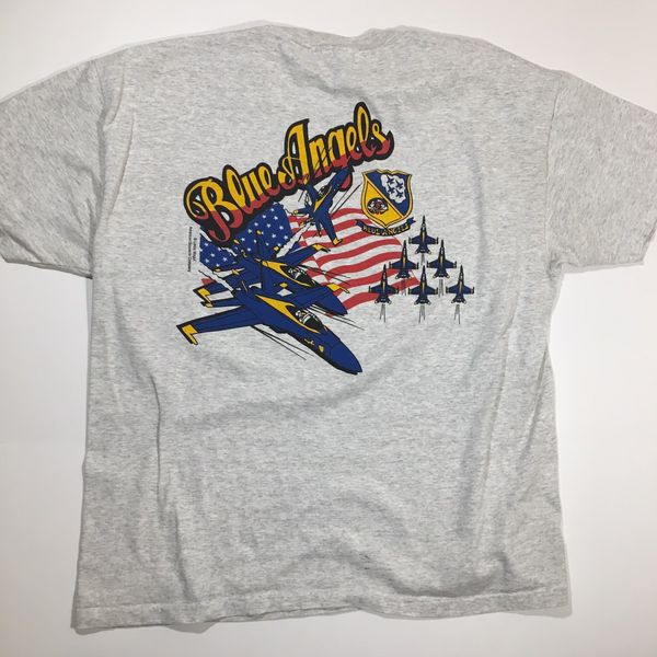 Vintage 90’s Blue Angels Shirt | Grailed