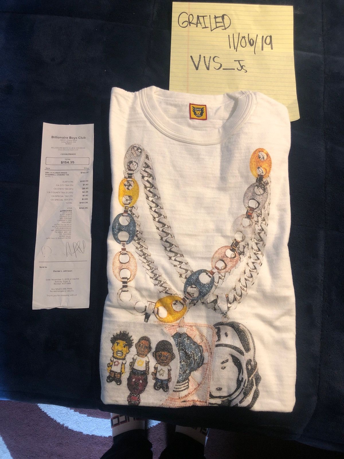 Human Made Human made “BBC CHAINS” shirt | Grailed