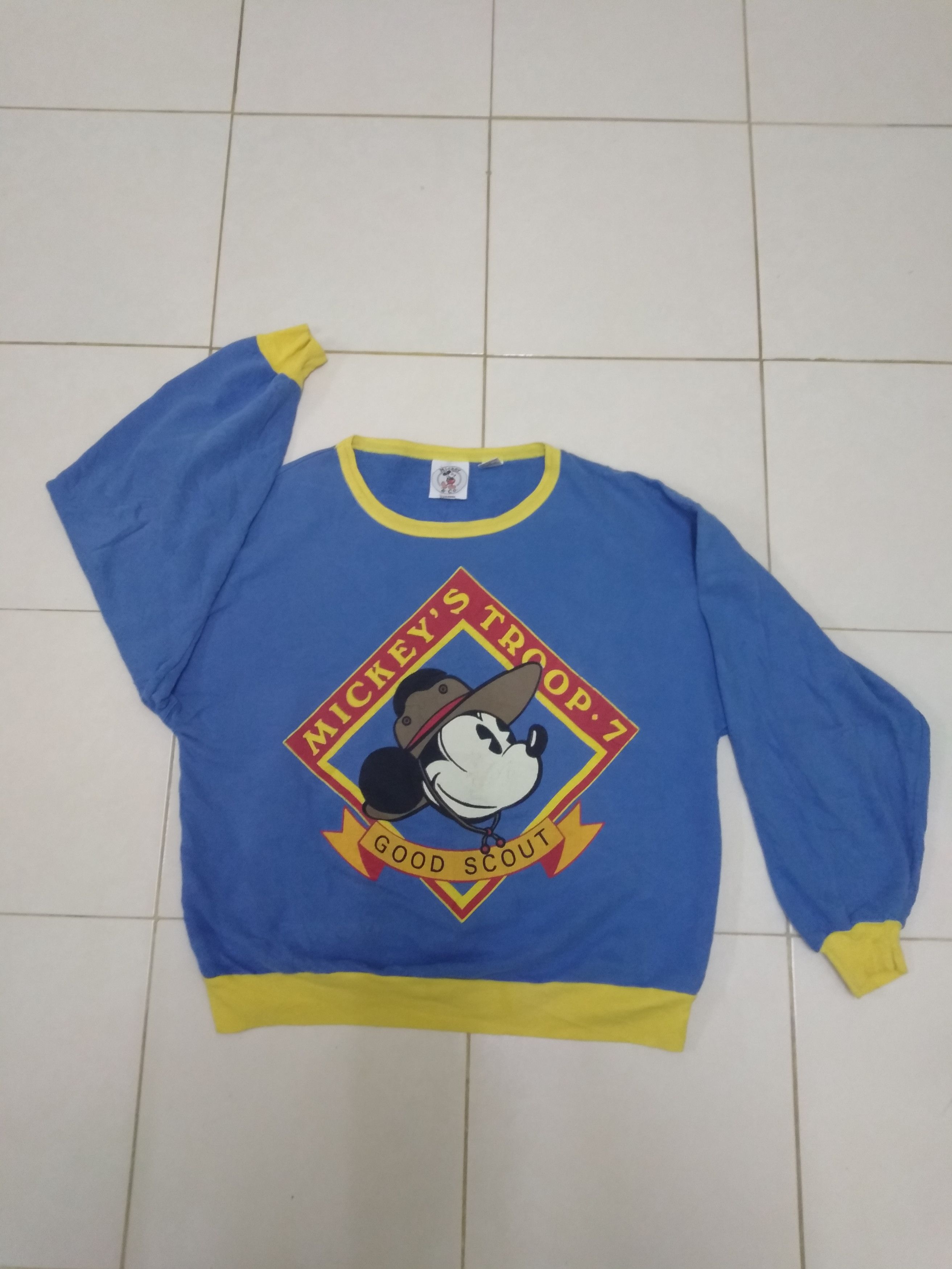 Disney × Mickey & Co. × Vintage Vintage Mickey Mouse Good Scout 80s ...