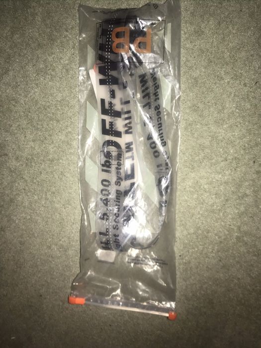 Off-White Off white translucent belt | Grailed