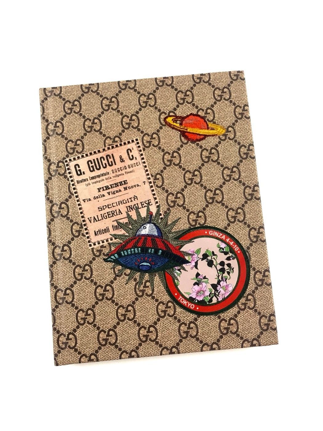 Gucci Tokyo Exclusive Alien Monogram Notebok | Grailed