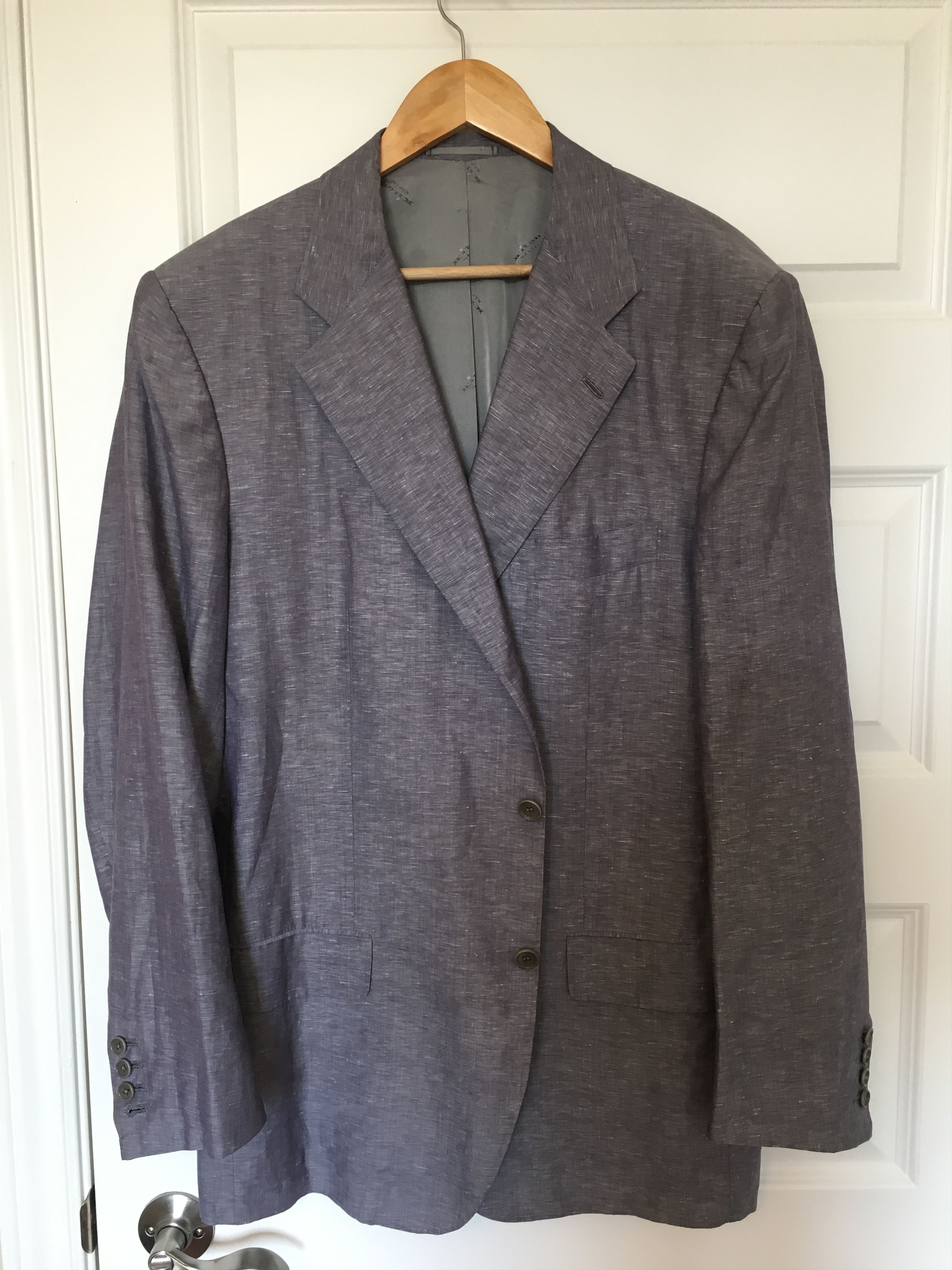 Kiton KITON Three Button Dual Vent Lightweight Jacket Blazer | Grailed