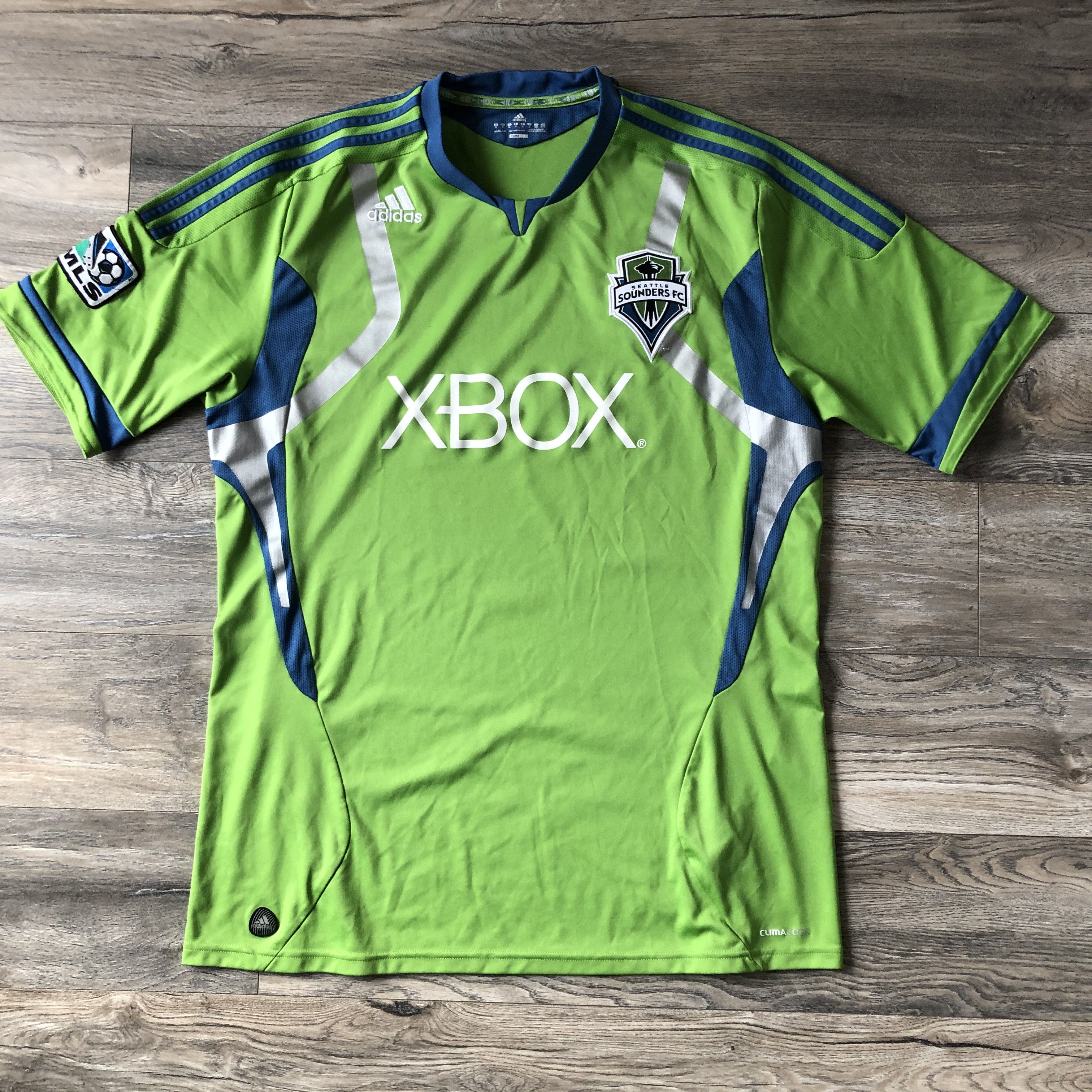 Adidas × Microsoft × Soccer Jersey Seattle Sounders F.C. Xbox Soccer ...