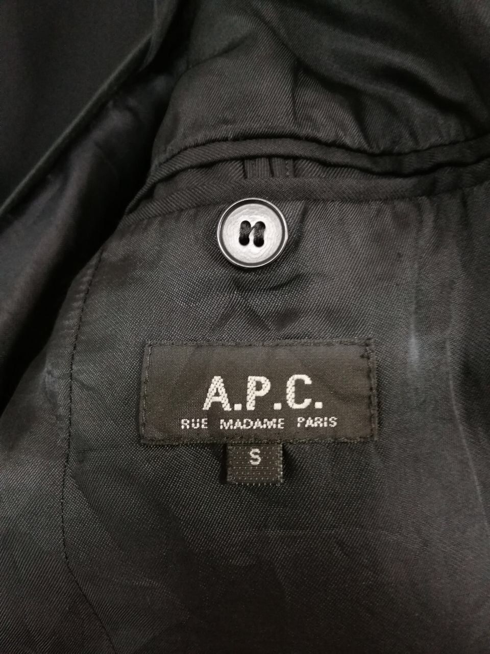 A.P.C. A.P.C. Suit Jacket Black Color Design | Grailed