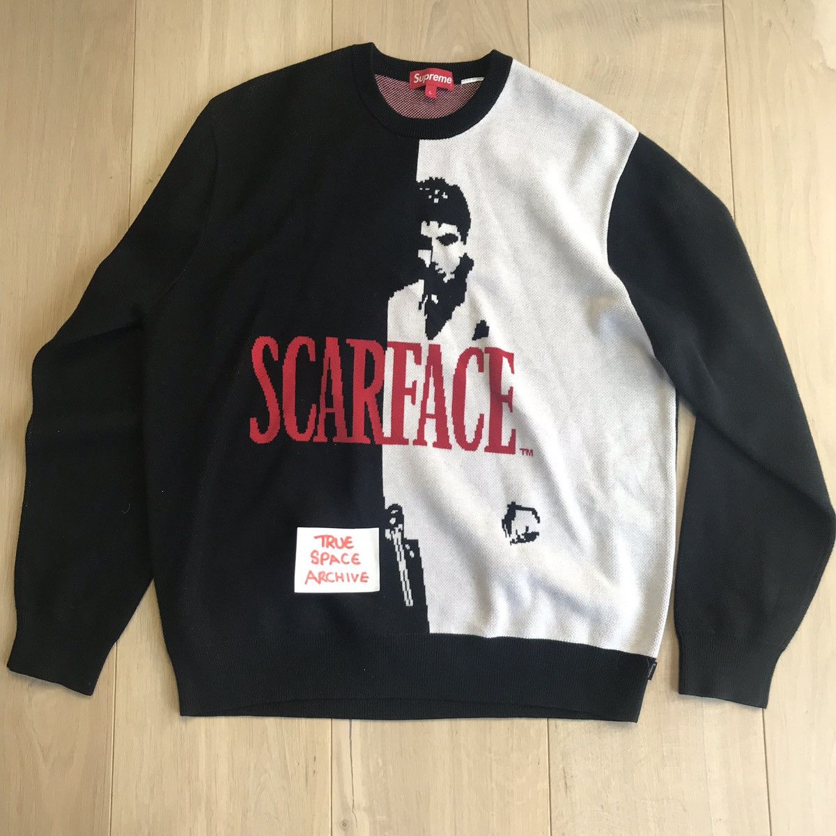 Supreme Supreme x Scarface knit sweater | Grailed