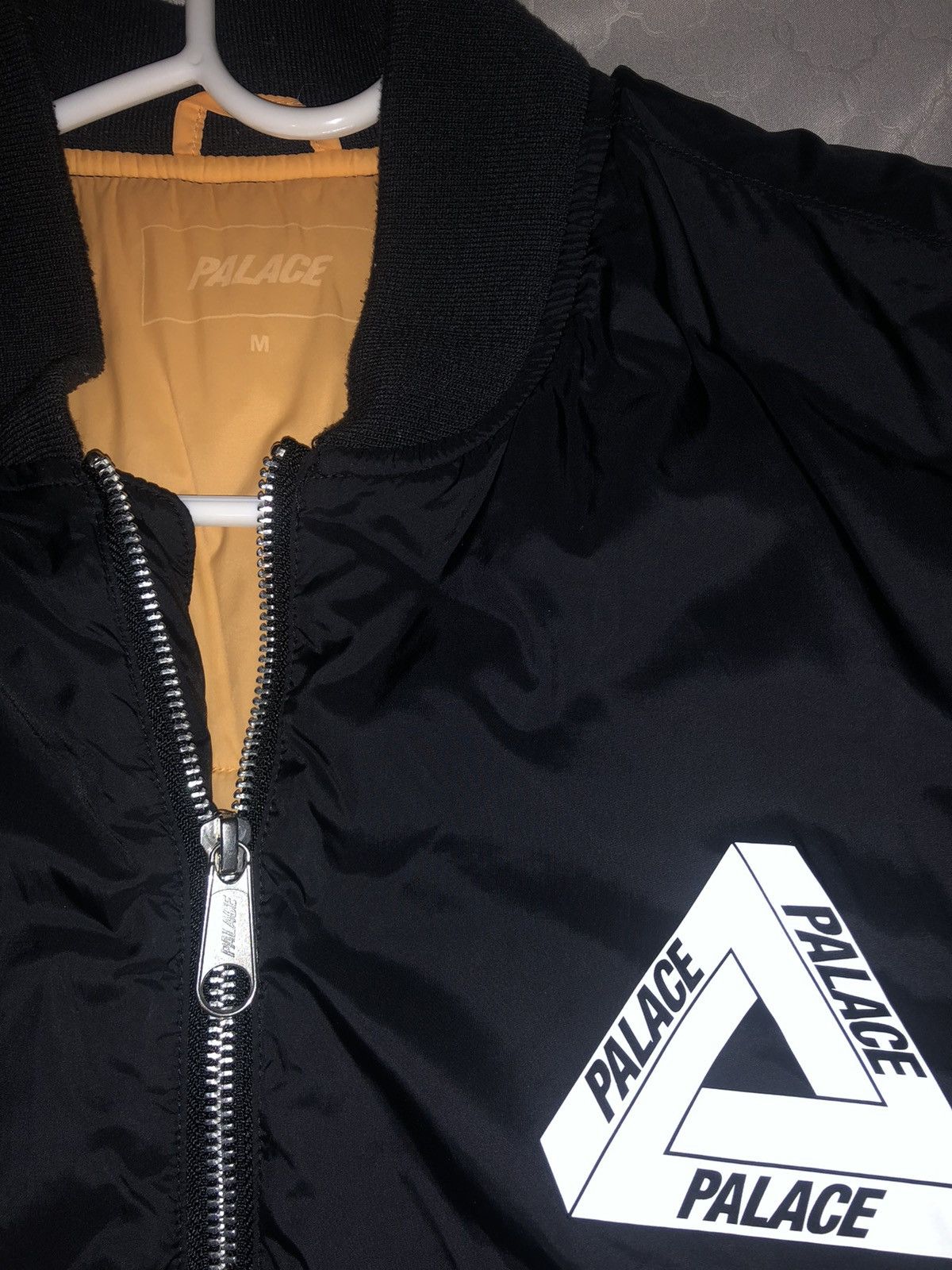 Palace Black Palace thinsulate bomber jacket | Grailed