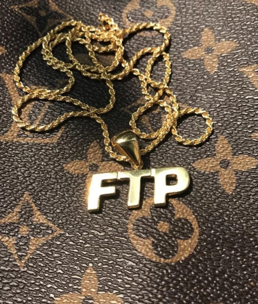 Jewelry FTP Gold Chain | Grailed