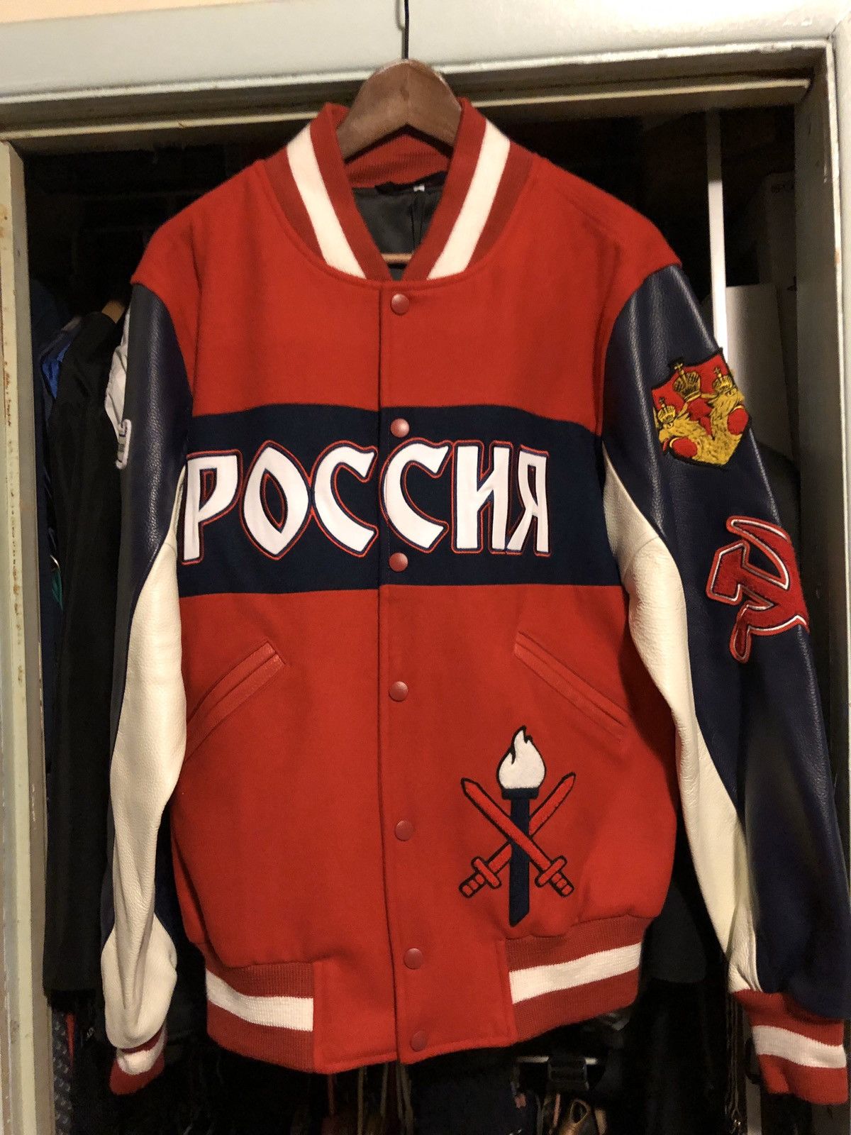 Opening Ceremony Russia Varsity Jacket | Grailed