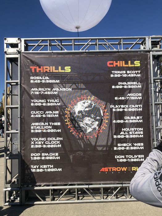 Travis Scott Astroworld 2019 Festival Travis Scott Merch | Grailed