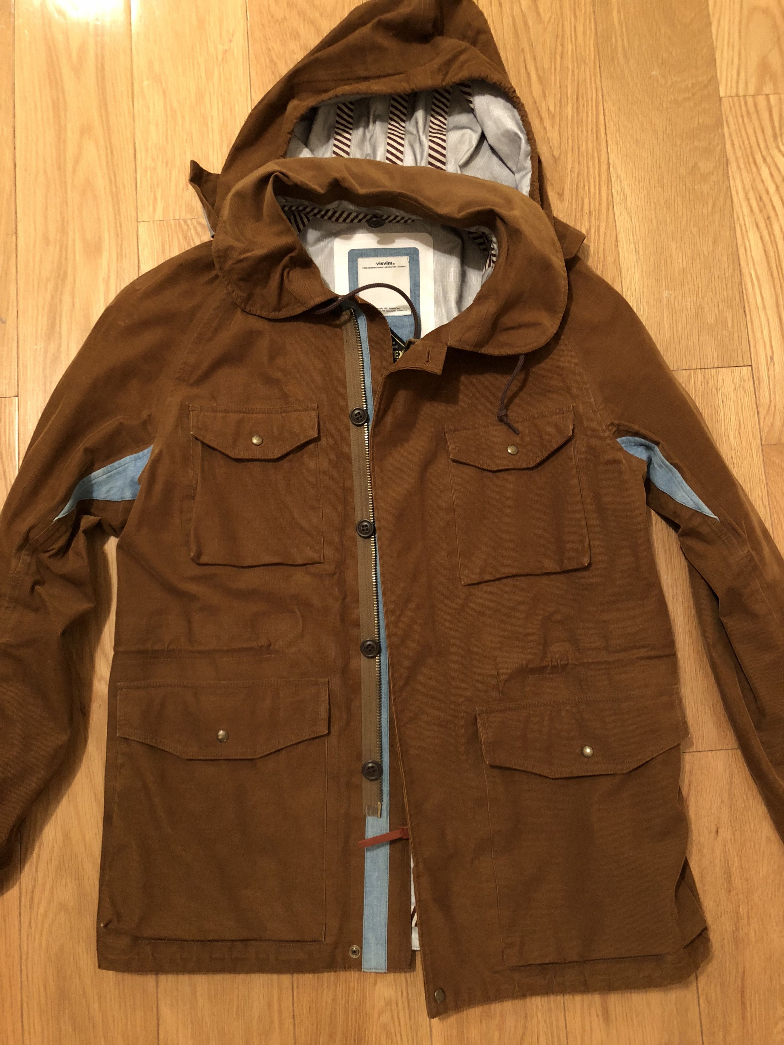 Visvim Visvim 3L Gore-Tex PFD Corduroy | Grailed