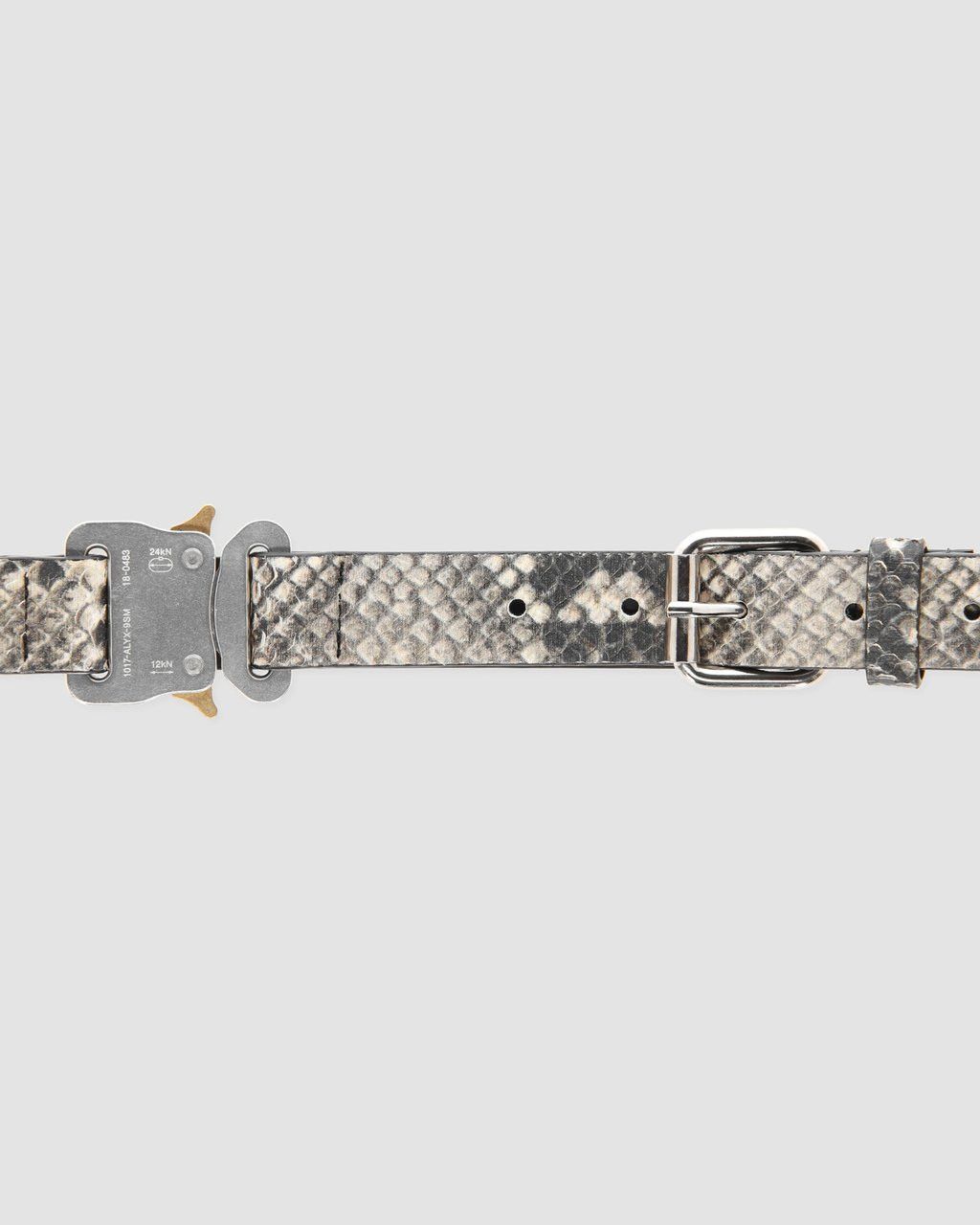 Alyx Alyx Belt Python Medium Roller Coaster | Grailed