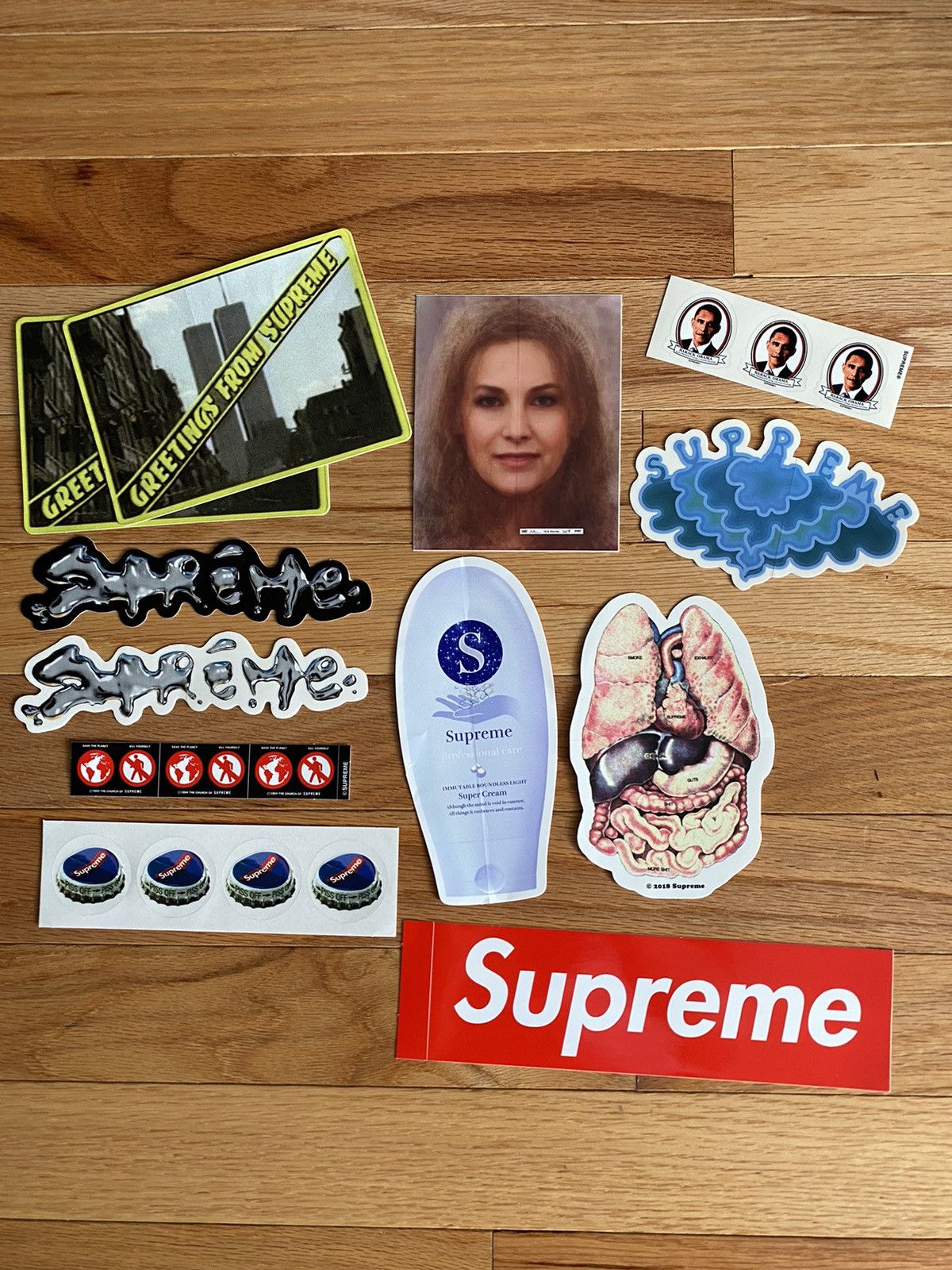 Supreme Supreme Sticker Set (Free Shipping) | Grailed
