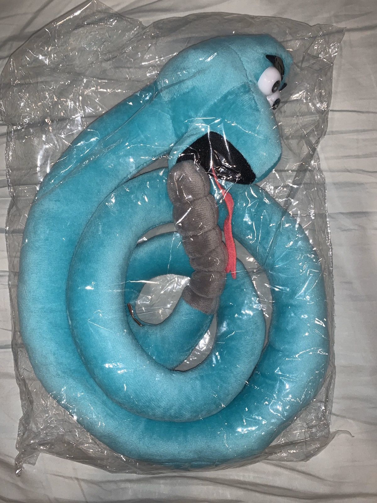 Golf Wang × Tyler The Creator Camp flog gnaw 2019 Snake plush | Grailed