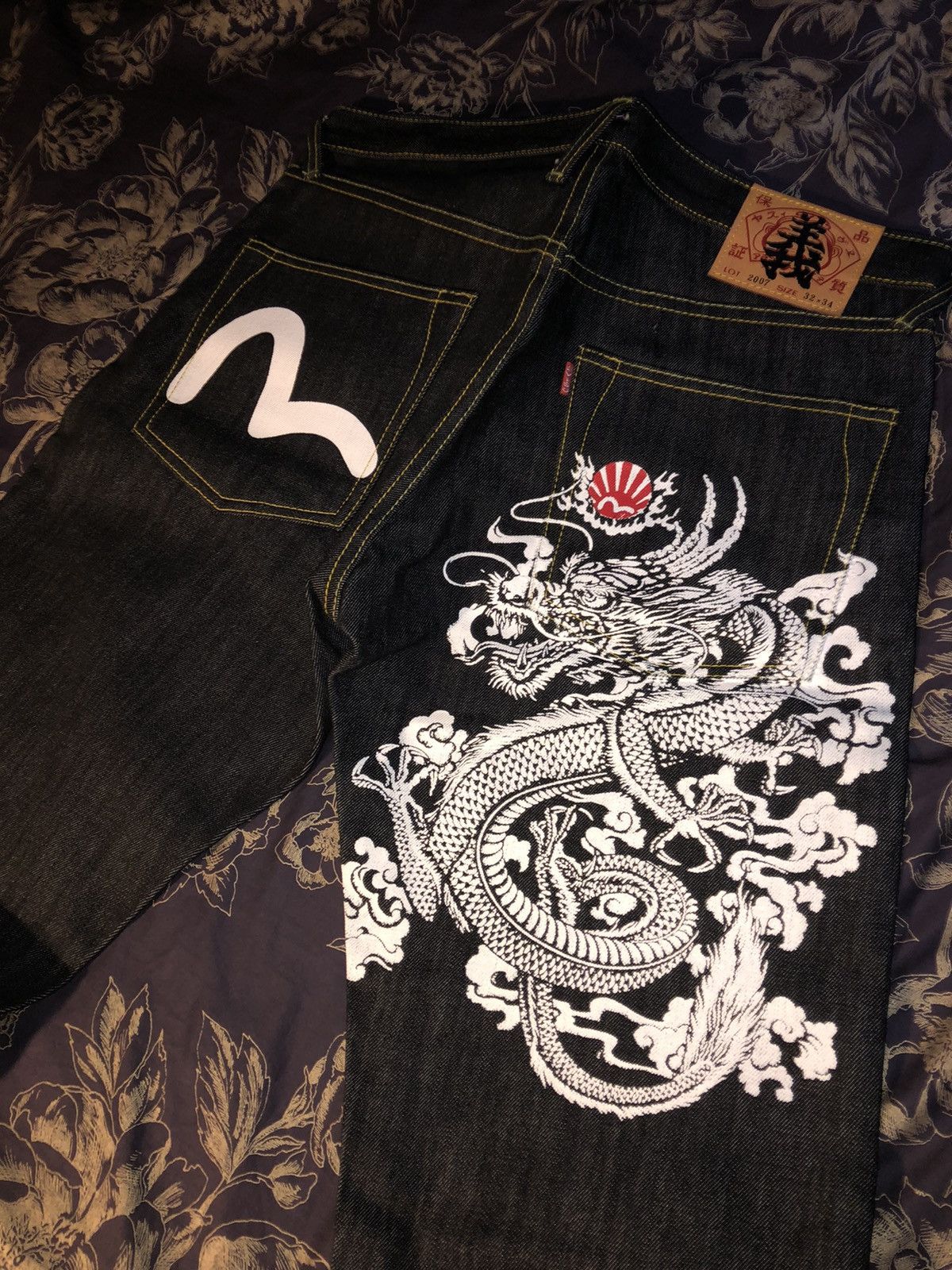 Evisu × Japanese Brand Evisu dragon jeans | Grailed