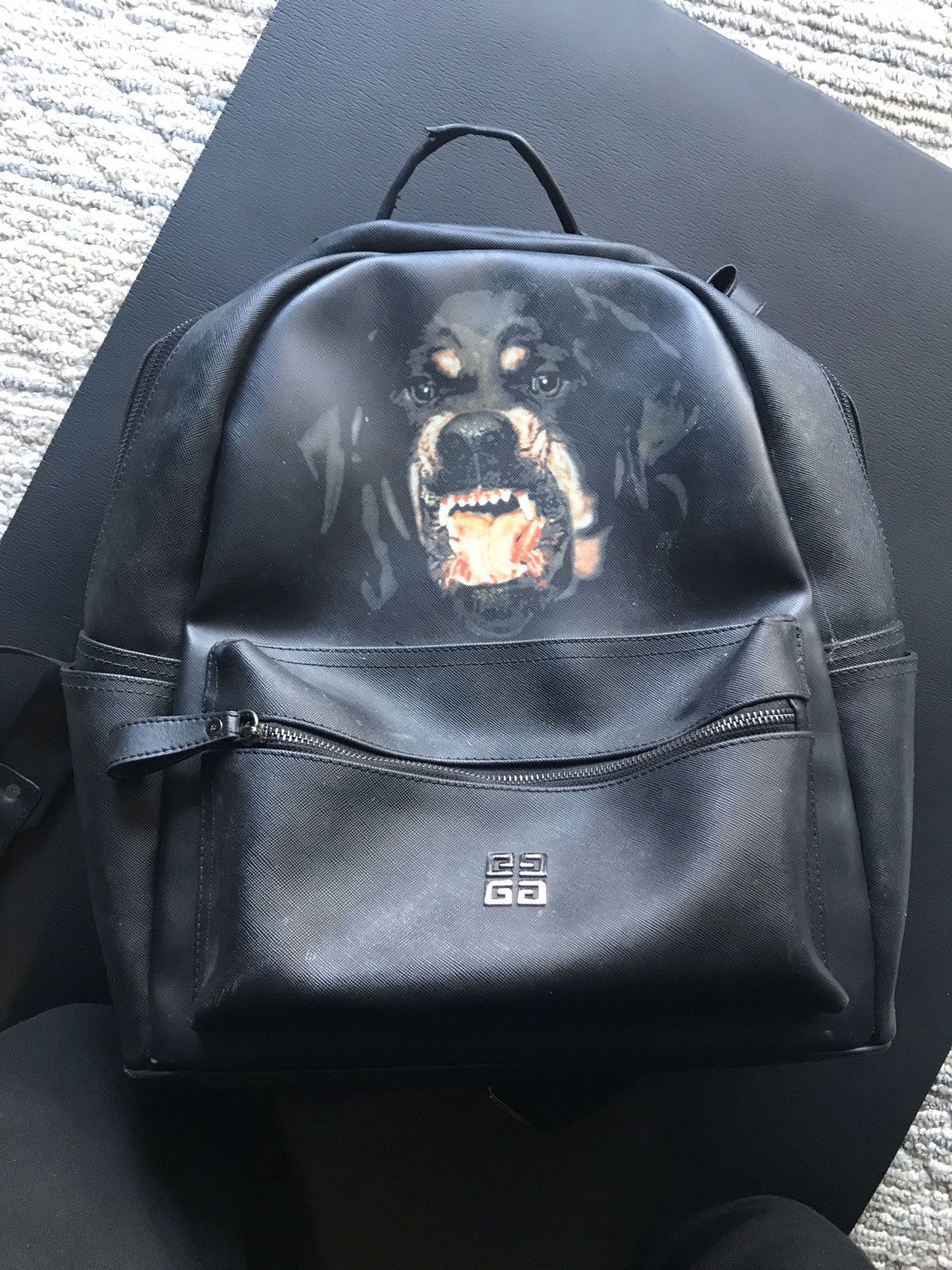 Givenchy Givenchy Mad Dog Rottweiler Backpack | Grailed