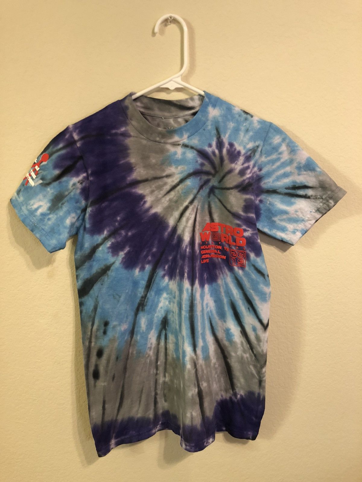 Travis Scott Astroworld Festival 2019 Merch Tye Dye | Grailed