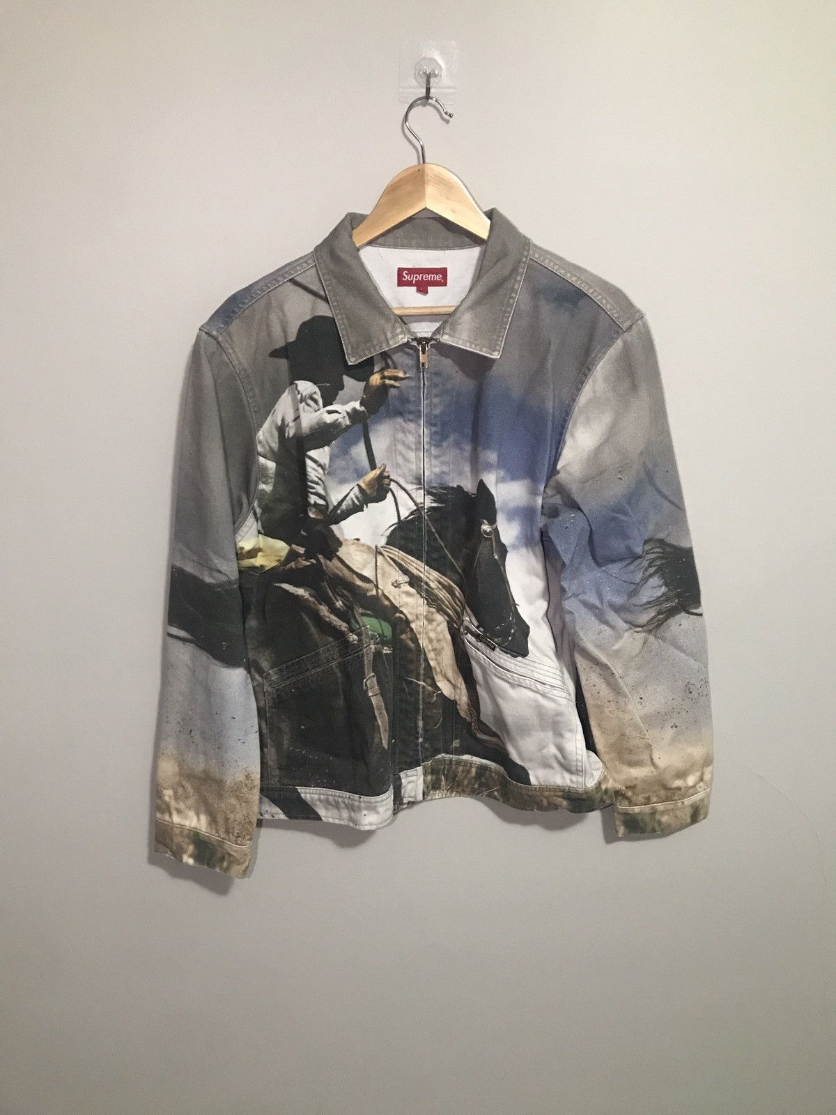 Supreme Cowboy Denim Work Jacket | Grailed
