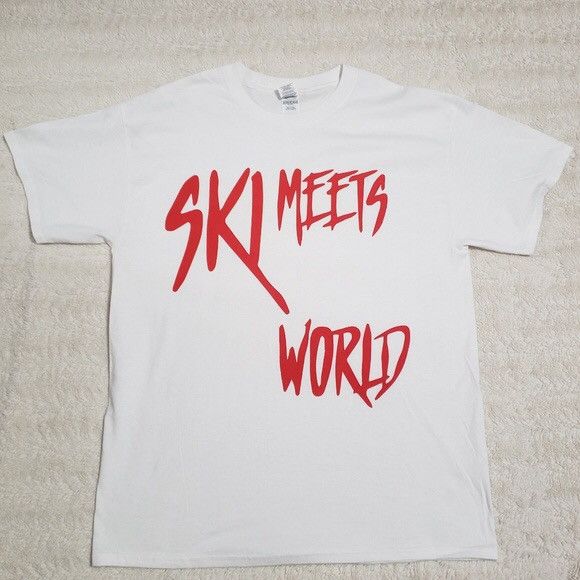 Revenge Ski mask the slump god t shirt meets world tour merch | Grailed