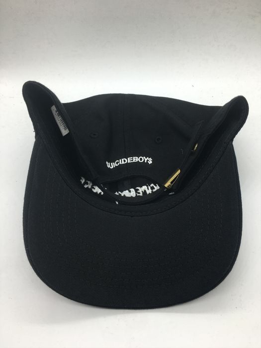 Pouya & $uicideboy$ Merch Suicideboys were better in 2015 dad hat Black | Grailed