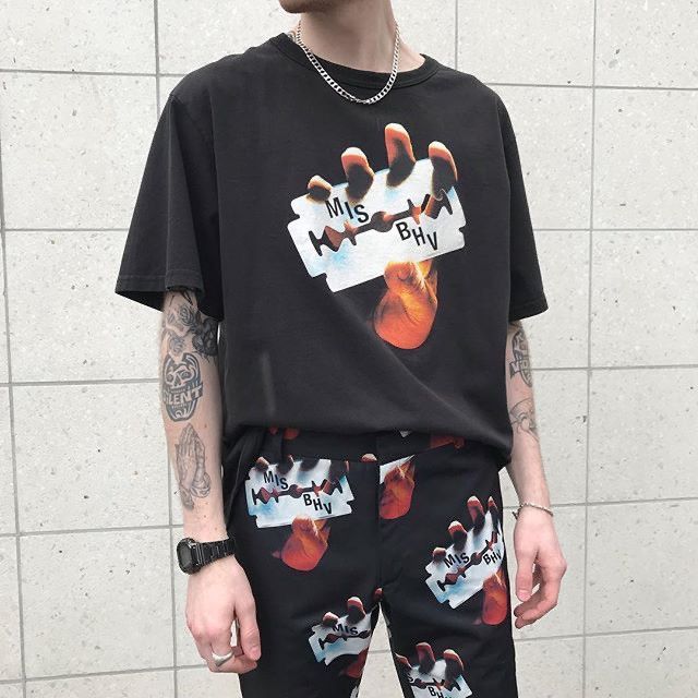 Misbhv Razor Blade Graphic T-shirt | Grailed