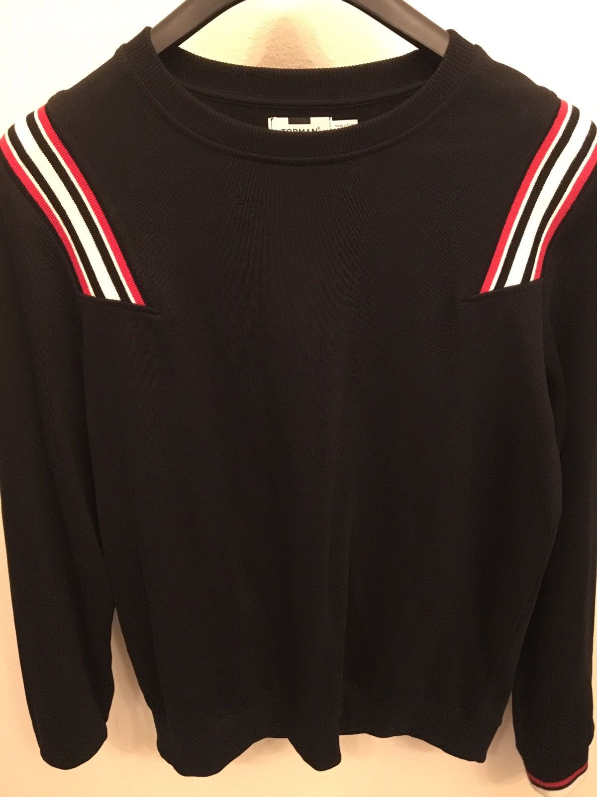 Topman BLACK TOPMAN SWEATER | Grailed