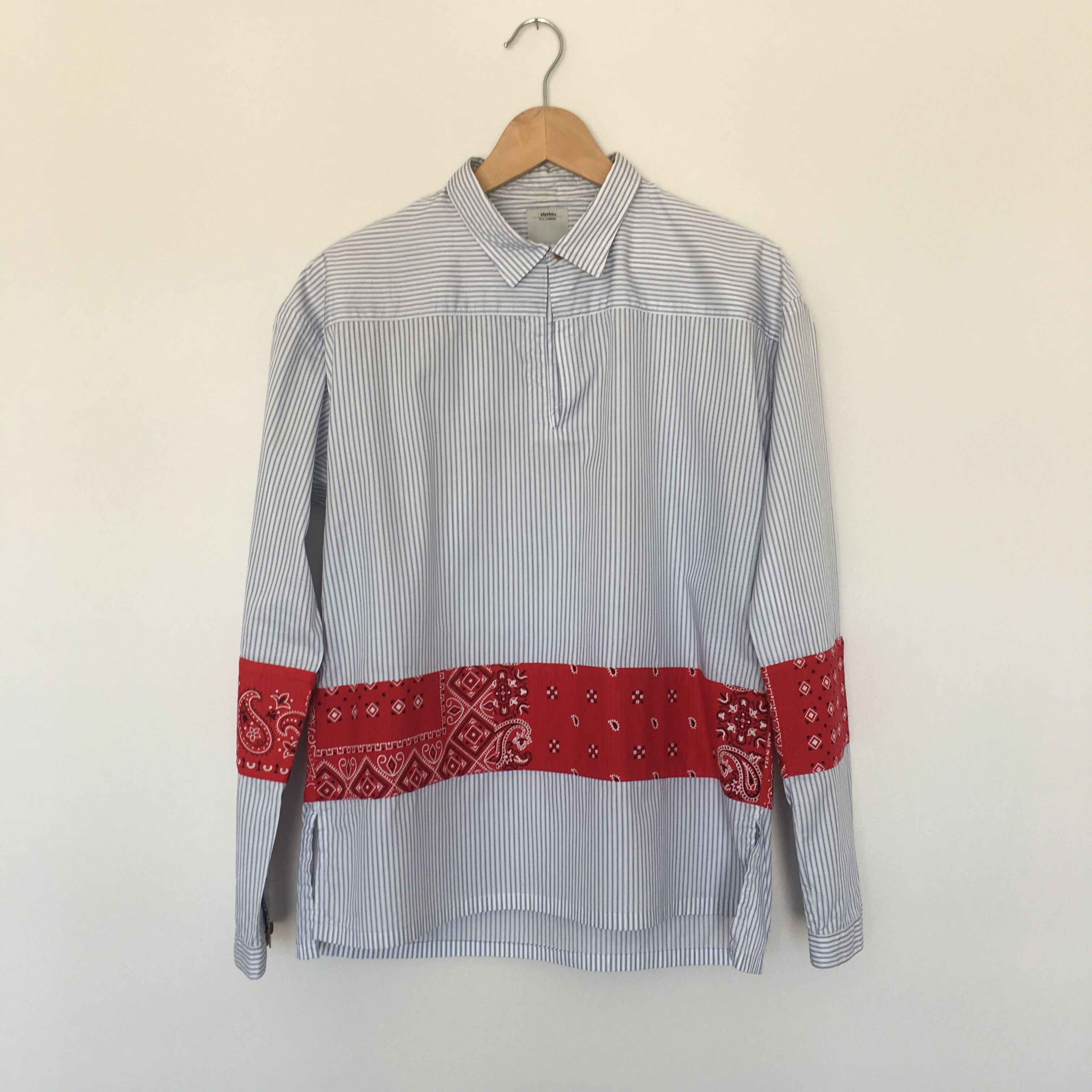 Visvim Visvim Kerchief/Bandana Border Tunic Shirt | Grailed