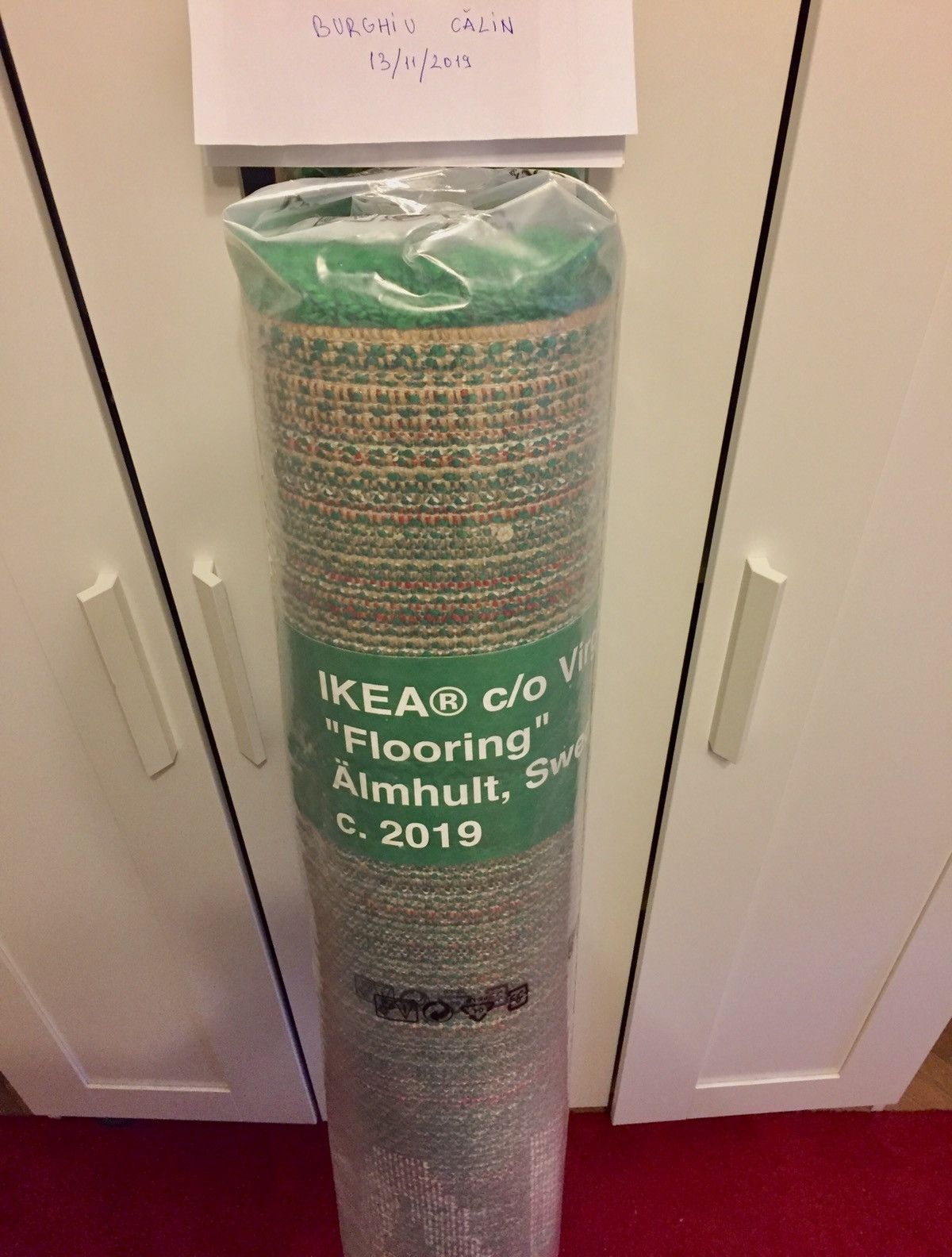 Ikea × Virgil Abloh VIRGIL ABLOH x IKEA MARKERAD “WET GRASS” Rug | Grailed