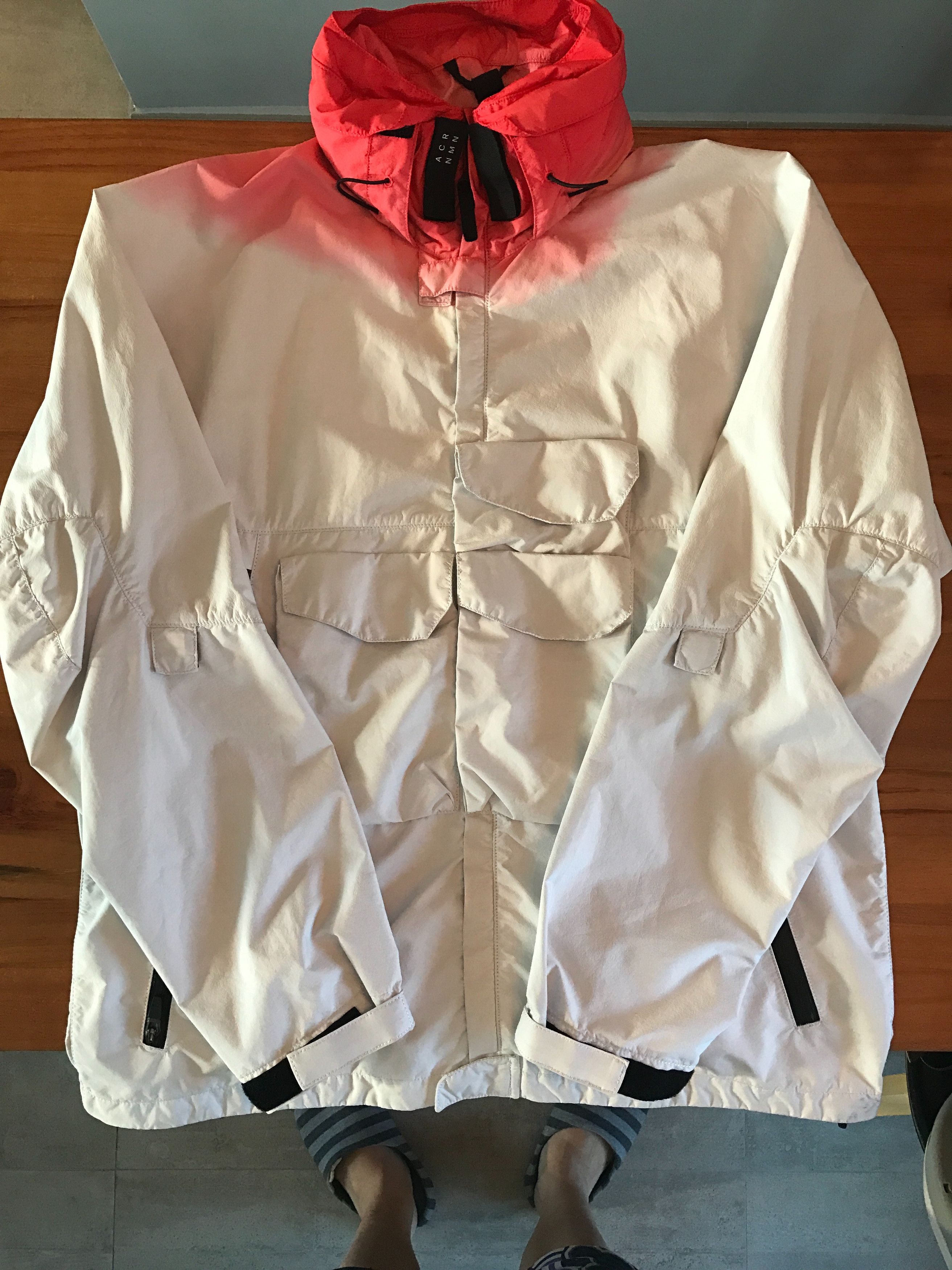 Acronym J28-K (White / Orange Red) Parkas | Grailed