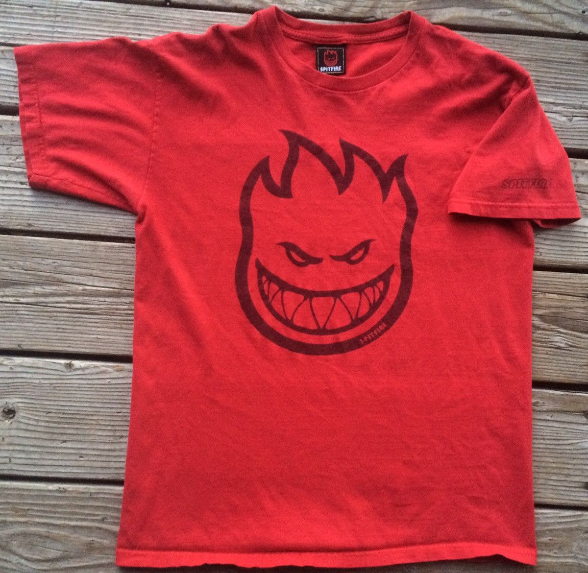 Spitfire Vintage Spitfire Red Logo T-shirt | Grailed