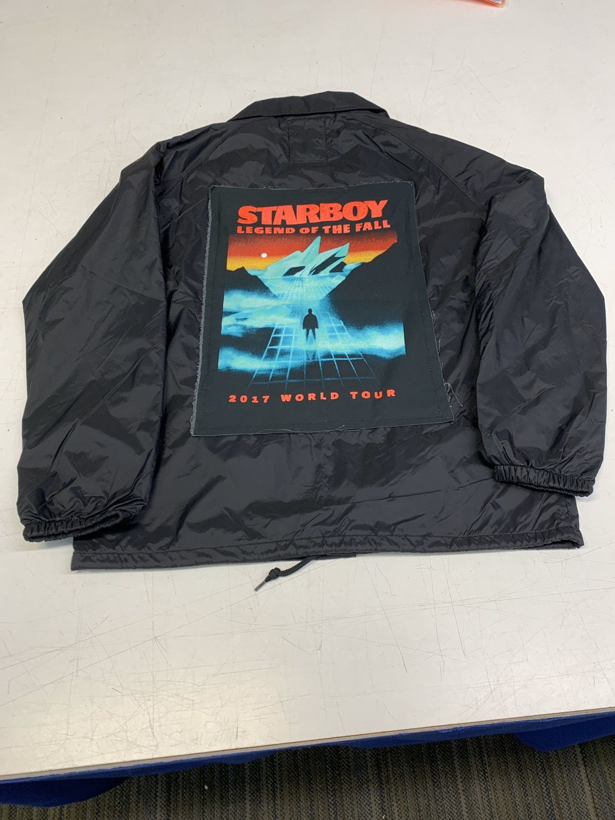The Weeknd XO Starboy Legends Of The Fall Tour Fleece Jacket | Grailed