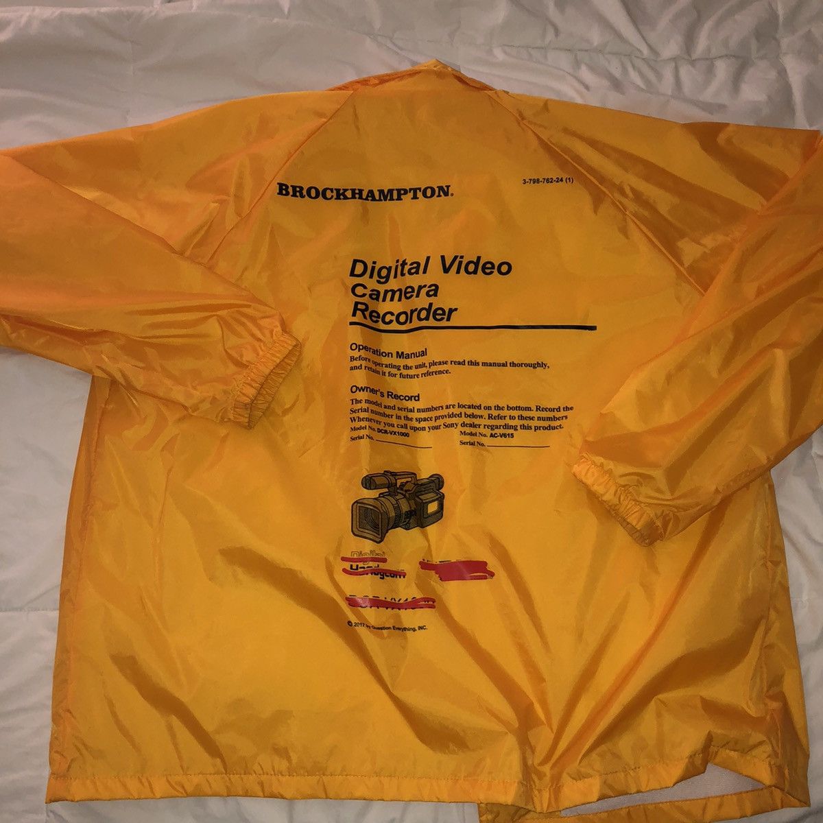 Brockhampton Yellow Brockhampton VX Coach Jacket | Grailed