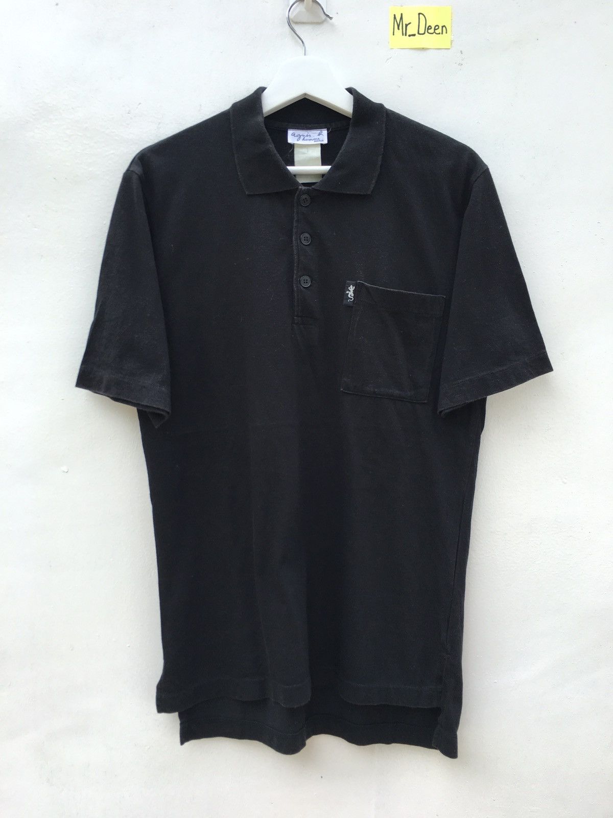 Agnes B. Agnes B. Homme Polo Shirt Lizard Pocket Logos | Grailed